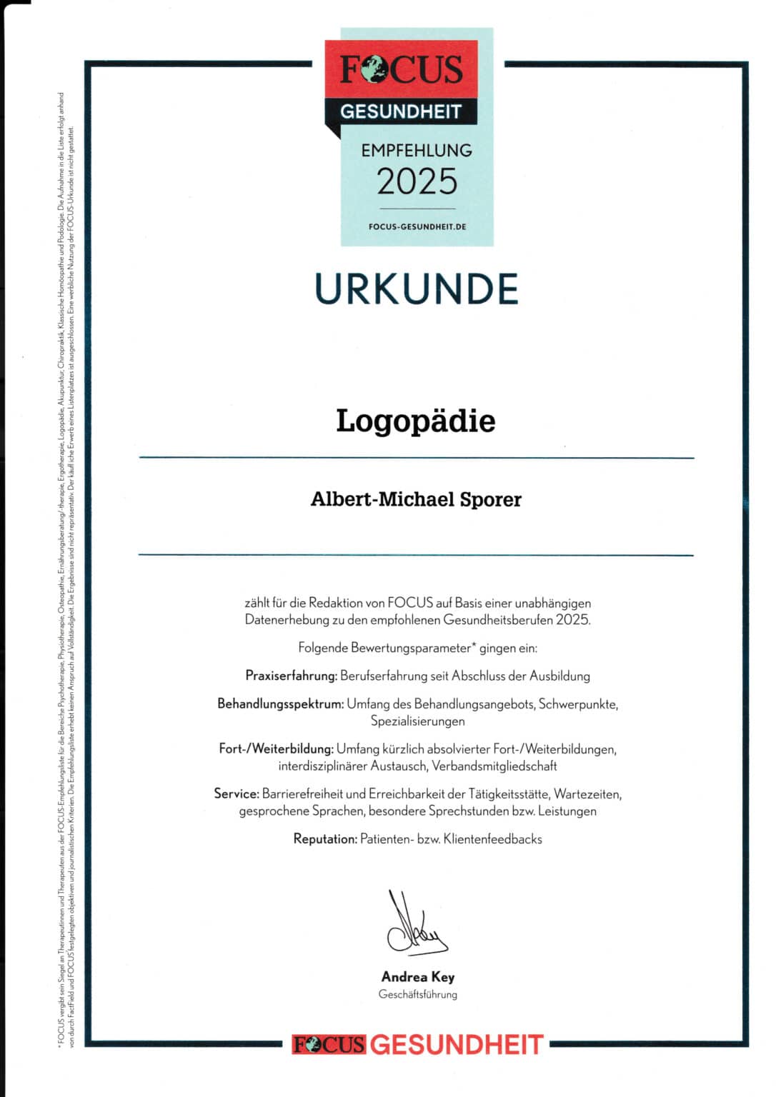Home - Logopädische Praxis Albert-Michael Sporer